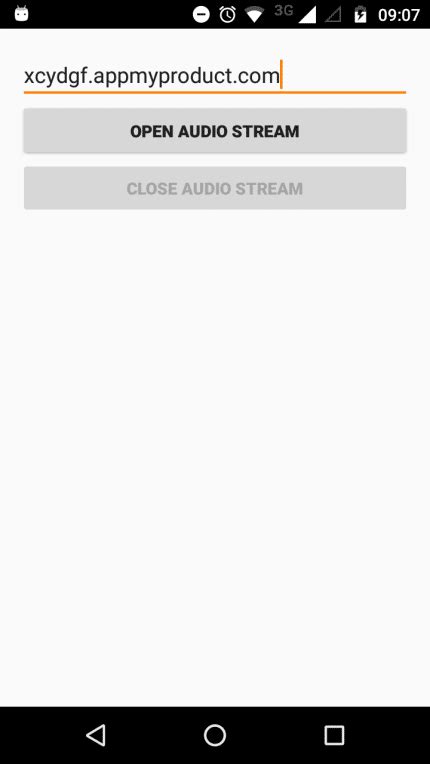Cc3200 Two Way Audio With Android Nabto