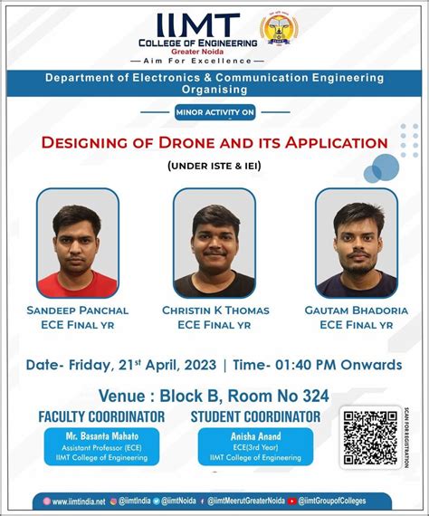 Iimt Group Of Colleges On Linkedin Dronedesigning Iimtindia Iimtian