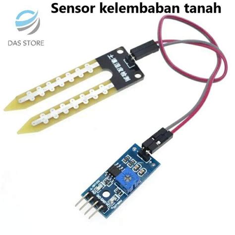 Modul Sensor Kelembaban Tanah Soil Hygrometer Soil Moisture Arduino Lazada Indonesia