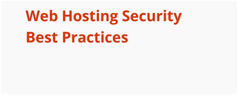Secure Your Web Hosting With These Best Practices Firewall Encryption Authentication Regular