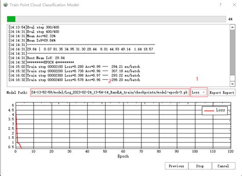train point cloud classification model · lidar360mls user guide