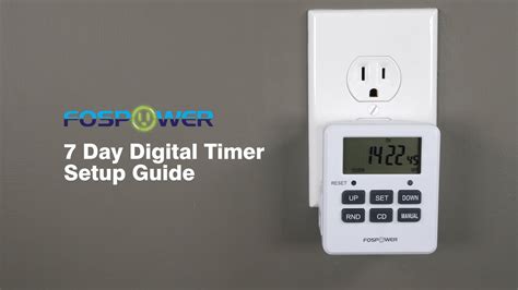 Energy Efficiency In Schools Intertek Digital Timer Instructions Tue20