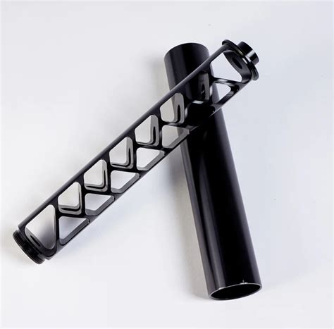 10inch 430 12 28 58 24 Single Core Aluminum Tube Solvent Trap Car Fu