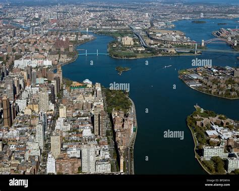 Upper East Side Of Queens Aerial View Upper East Side Manhattan