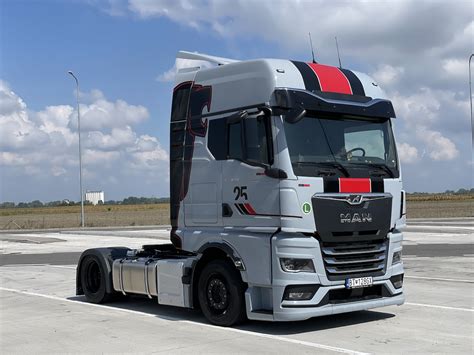 MAN TGX Dárek k narozeninám Transport logistika cz
