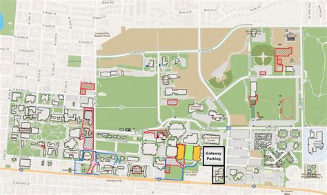 Campus Map Parking UW Gateway Center