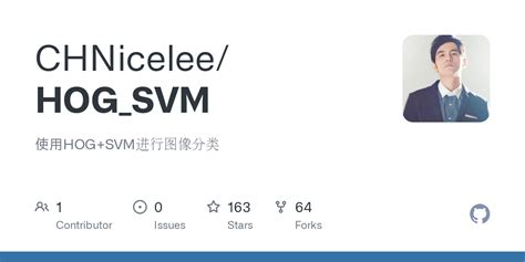 Github Chniceleehogsvm 使用hogsvm进行图像分类