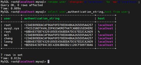 mysql数据库用户管理以及数据库用户授权 龙llong 博客园