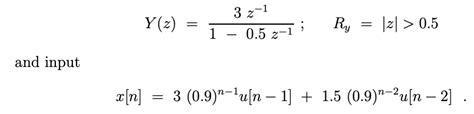 Solved Consider A Causal DT LTI System With Output Chegg Com