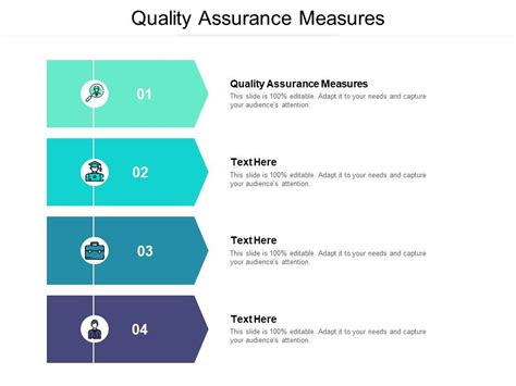Quality Assurance Measures Ppt Powerpoint Presentation Show Cpb