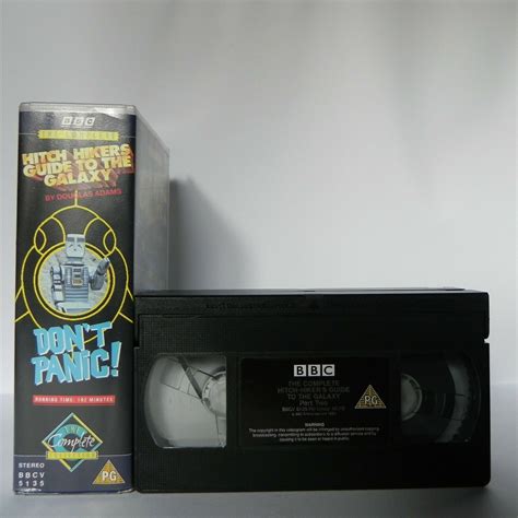 Hitch Hikers Guide To The Galaxy By Douglas Adams Complete Series Pal Vhs Golden Class