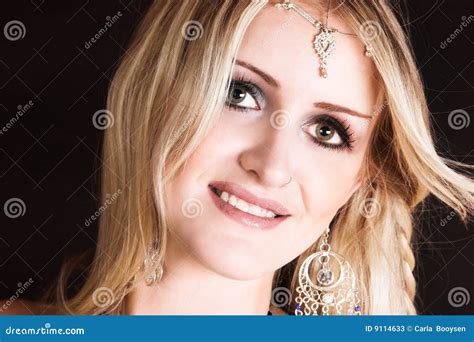 Belly Dancer Stock Image Image Of Person Blond Entertainment 9114633