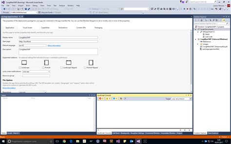 Uwp Hosted Web App For A Localhost Web App Stack Overflow