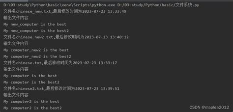 Python文件系统操作：遍历、创建、删除与管理 Csdn博客