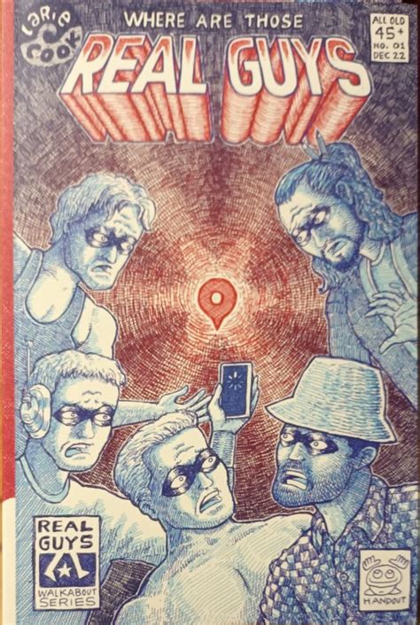 Where Are Those Real Guys Real Guys Comic Book Sc By Larie Cook Order