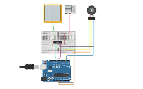 Circuit Design Dc Motor Encoder Tinkercad