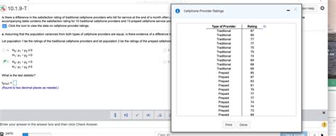 Solved T Question Help Is There A Difference In The Chegg Com