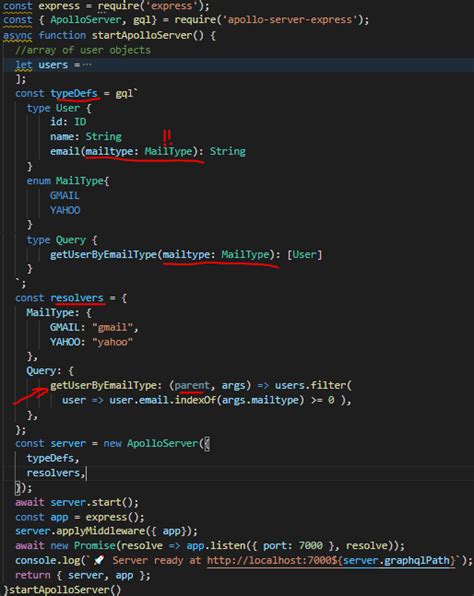 How To Resolve Graphql Field Parameters Using Javascript Stack Overflow