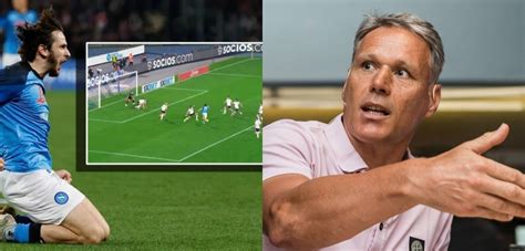 ვან ბასტენი კვარაცხელიას გოლზე არ შეიძლება ეს სიმართლე იყოს ვერავინ დაიჯერებს რომ აქ გაიტანა