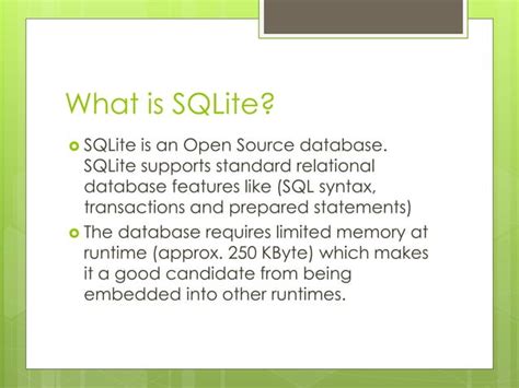 Android Training Storing Data Using Sqlite Ppt