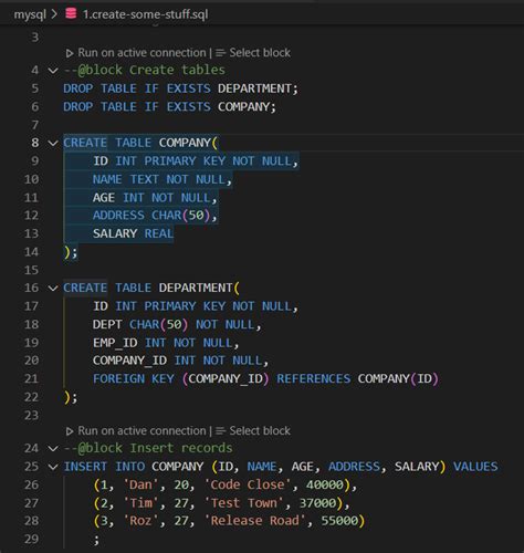 Sql Queries In Sql Files Get Some Strange Blue Hightlight · Issue 592 · Mtxrvscode