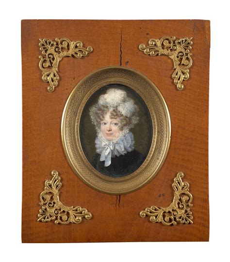 Sold Price Frédéric Millet Charlieu 1786 Paris 1859 Portrait De Jeune Femme En Robe De