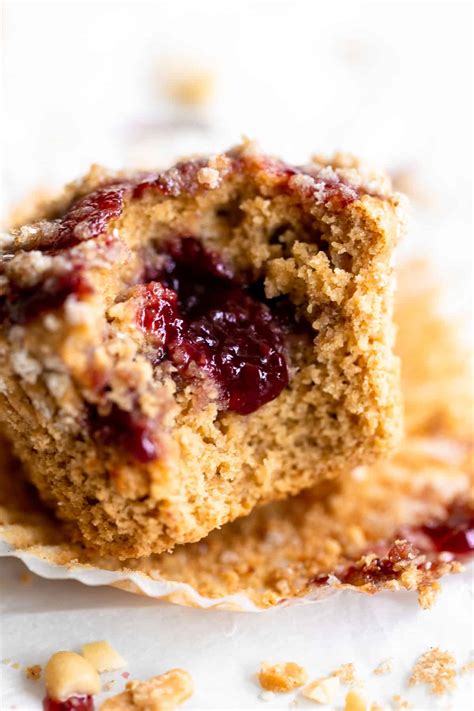 Pb And J Oat Flour Muffins Eat With Clarity