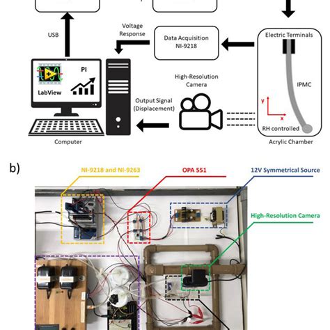 A Ipmc Closed Loop Control Scheme And B Experimental Setup
