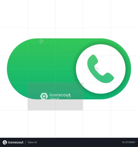Call Access Toggle Button Animated Icon Download In Json Lottie Or Mp4 Format