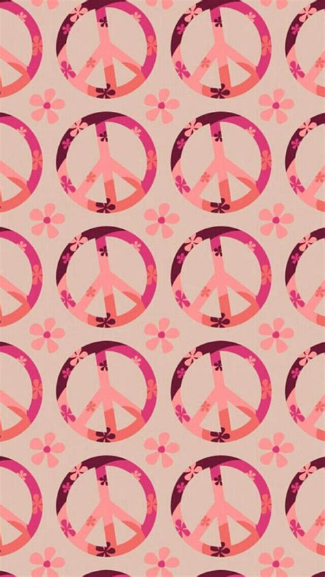 American Hippie Art Peace Sign