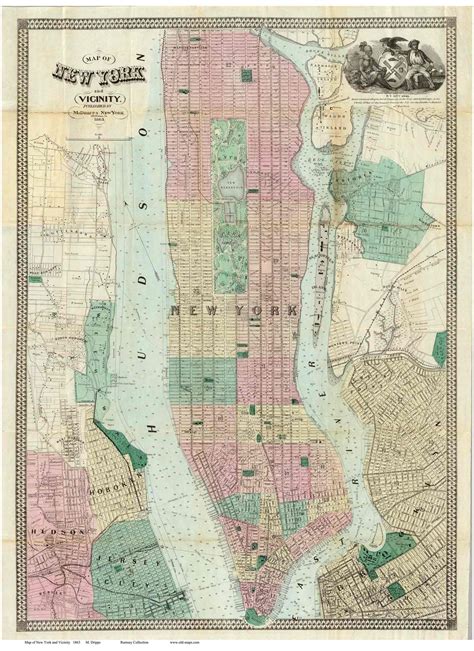 Maps Of New York Through History At Harrison Humphery Blog
