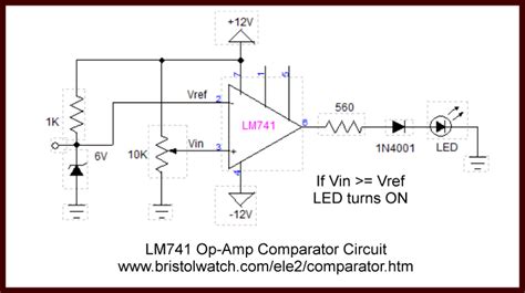 How To Make A Voltage Comparator Circuit Wiring Flow Line