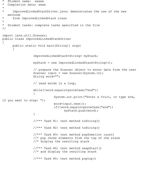 Solved Guided Assignment Problem 4 Create More Methods