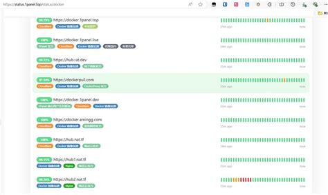 分享1panel的镜像加速监控站 资源荟萃 Linux Do