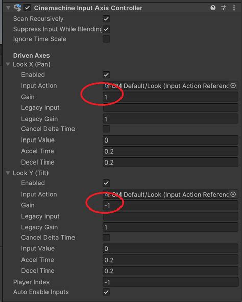 Why Cinemachine Input Axis Work Opposite Rotation Unity Engine Unity Discussions