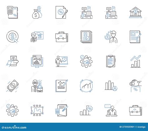 Audit Check Line Icons Signs Set Design Collection Of Inspection Assessing Verifying