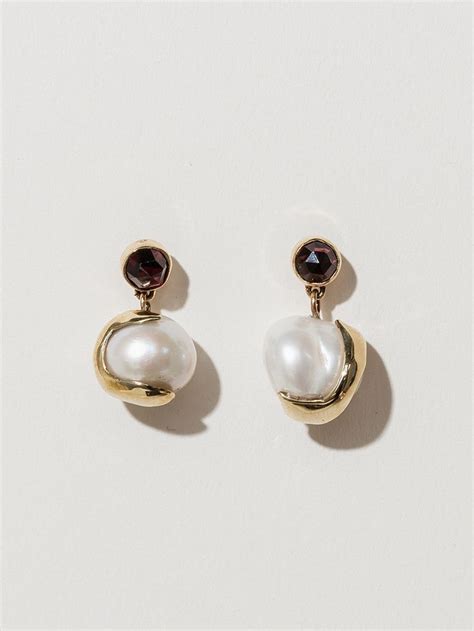 Pin De 龙 杨 En 首饰 Aretes Joyas Perlas