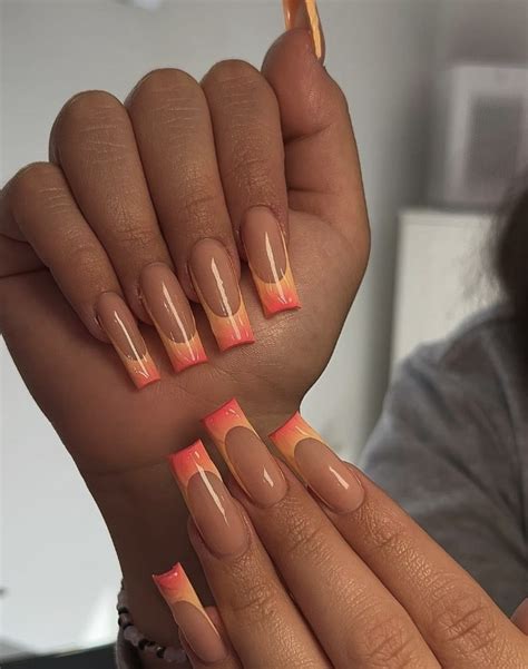 35 Stunning Sunset Nail Designs Embrace The Beauty Of Dusk On Your