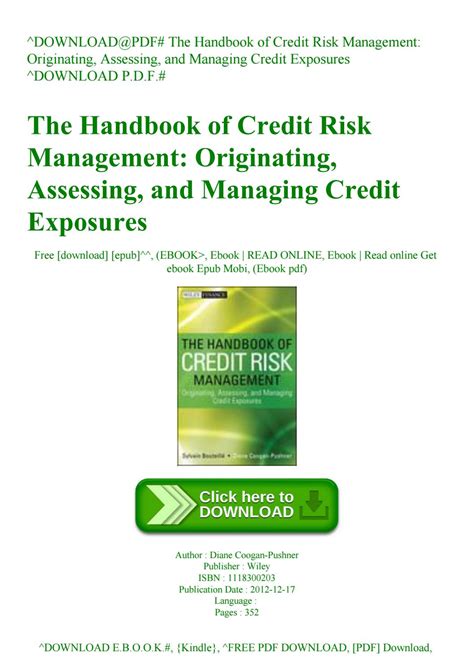 Credit Risk Management Pdf Leatherpdf