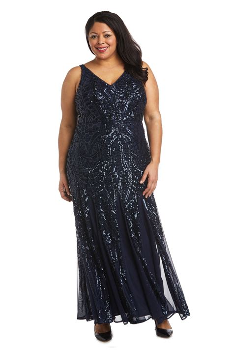 Plum Nightway Long Plus Size Beaded Formal Gown 21685w Plus Size