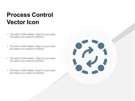 Process Control Vector Icon Ppt PowerPoint Presentation Outline Skills