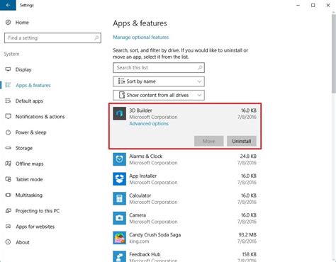 what s new with settings app in the windows 10 anniversary update