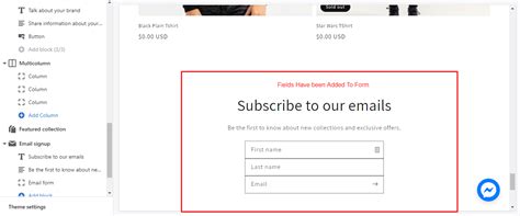Learn How To Add New Fields In Shopify Newsletter Form WebSensePro