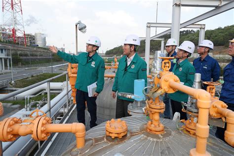 김동섭 석유公 사장 중동 위기상황 대비 비축기지 점검