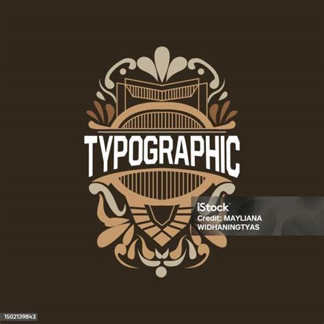 벡터 장식 빈티지 타이포그래피 요소 인사말 카드 디자인 멋진 장식 붓글씨 초대장 복고풍 스타일 리본 라벨 및 배지 겨우살이과에 대한 스톡 벡터 아트 및 기타 이미지 Istock