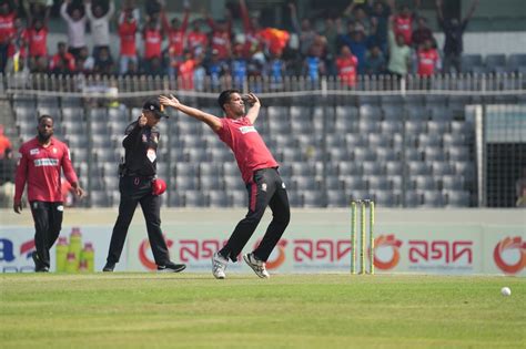 Mohammad Saifuddin Struck First Ball