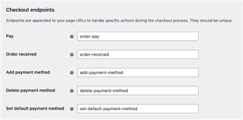 How To Get Woocommerce Default Page Urls
