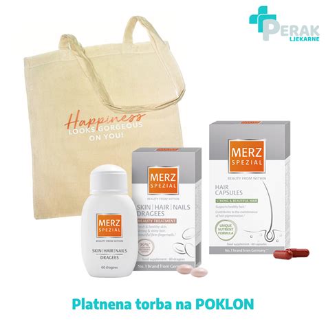 Merz Kosa Ili Kosa Koža Nokti Platnena Torba Gratis Ljekarne