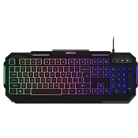 Buy Astrum Backlit Wired Gaming Keyboard Black Online In Uae Sharaf Dg