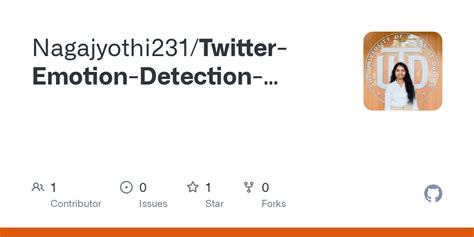 Github Nagajyothi231twitter Emotion Detection Analysis